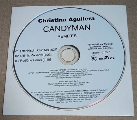 Yahooオークション Christina Aguilera Candyman Remixes クリ