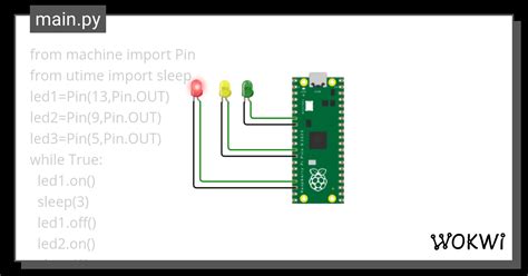 trafficlights wokwi esp32 stm32 arduino simulator