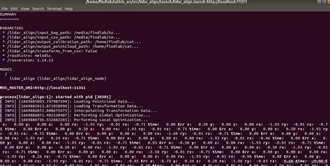 使用lidar align进行激光雷达与imu的外参标定（超详细教程） lidar与imu外参标定 csdn博客