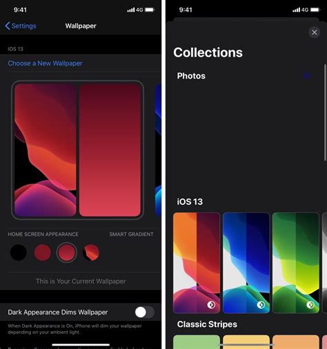 Leaked IOS Screenshots Show Redesigned Wallpaper Screen IOS Hacker