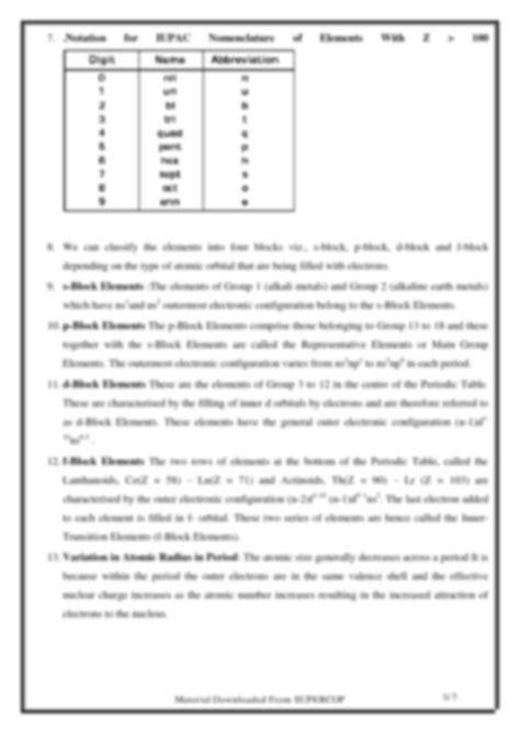 SOLUTION Classification Of Elements And Its Periodicity Explained Studypool