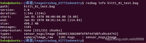 kitti数据集的下载与转为rosbag kitti rosbag csdn博客