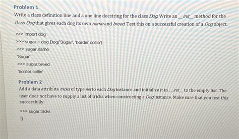 solved problem 1 write a class definition line and a one