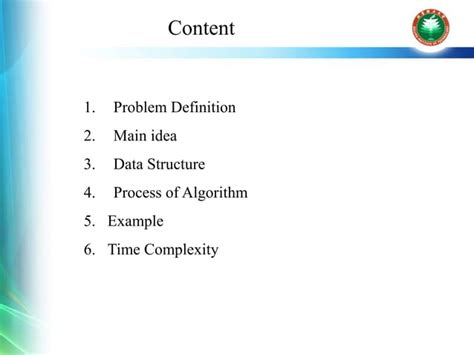 Algorithm And Complexity PPT