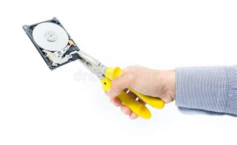 Recovering Data And Information Stock Image Image Of Computer