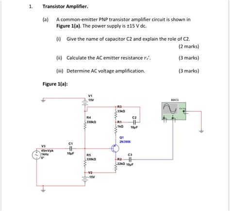 B A Capacitive Coupled Multistage Amplifier Is