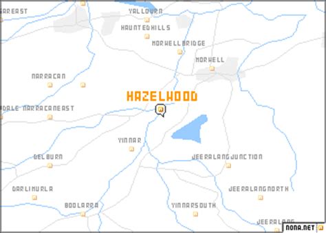 Hazelwood (Australia) map - nona.net