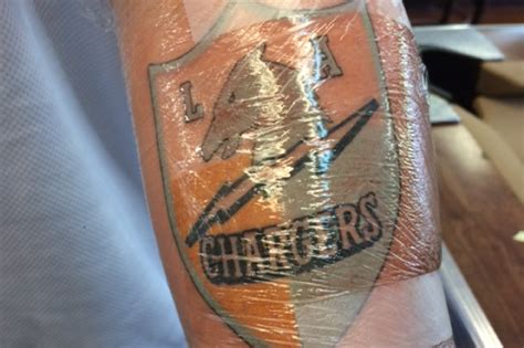 The Fans With The Free Chargers Tattoos The Ringer