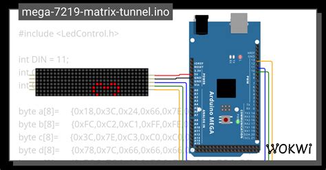 Max 7219 Deneme Wokwi Esp32 Stm32 Arduino Simulator
