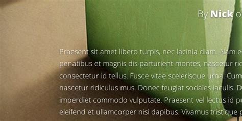 six simple css tricks to use with fable