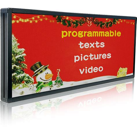 P6 Programmable Scrolling Led Sign Custom Digital Signage Displays Outdoor Desertcart Tunisia
