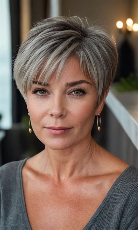 20 Stunning Gray Pixie Haircut Styles To Refresh Your Look Best Review