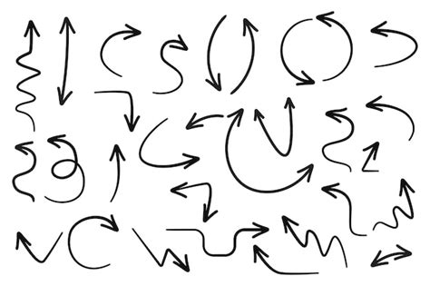 Premium Vector Arrows Orientation And Navigation Pointers