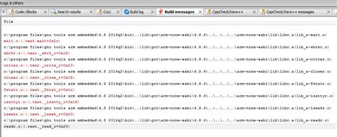 codeblocks неведомые ошибки gnu opensource средства разработки