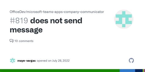 Does Not Send Message Issue OfficeDev Microsoft Teams Apps Company Communicator GitHub