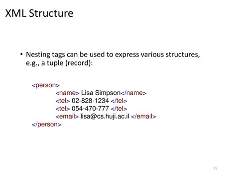 Xml Basic Concepts Modified Version From Dr Praveen Madiraju Ppt