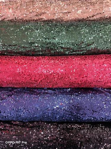 Imported Sequence Work Fabric For Clothing At Rs 360meter In Surat