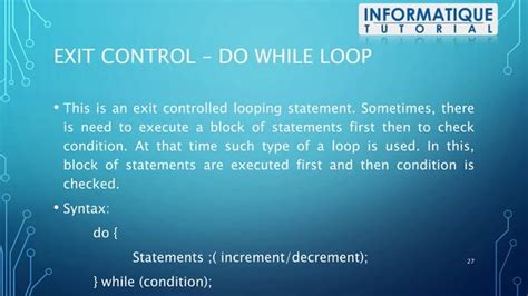 Control Flow Statements Ppt