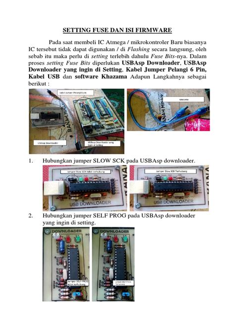 Setting Fuse Bits Atmega8 Isi Firmware Atmega8 Dan Atmega8535 16 32 Pdf