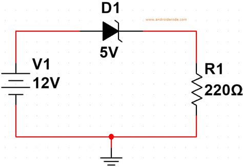 Diode Forward Bias Circuit Diagram