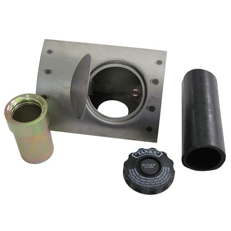 Fuel Filler Door Kit With Curved Face 45 Degree Angled Box