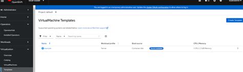 Openshift Virtualization Creating Images Bootable Volumes And Templates