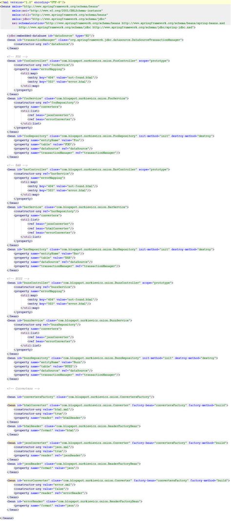 Custom Spring Namespaces Made Easier With Jaxb