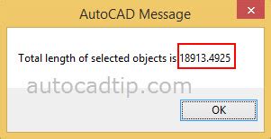 Lisp Calculate Total Length Of Polylines AutoCAD Tips