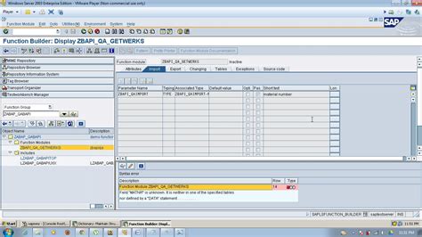 Solved Activating Function Grp For Bapi Gives An Error Sap Community