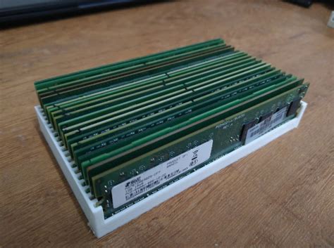 3d printed ram ddr memory tray container case holder ebay