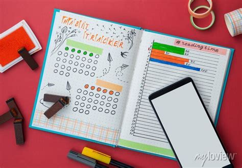 Bullet Journal Page With Handwriting Bullet Journal Style Notebook