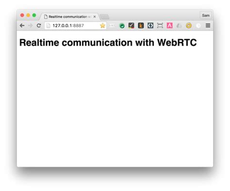 Enable Real Time Communication With WebRTC Google For Developers