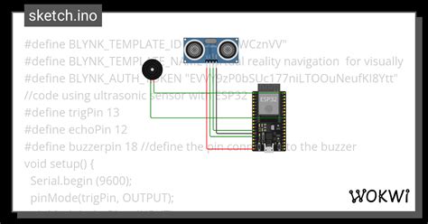 Virtual Reality Navigation For Visually Impaired Wokwi Esp32 Stm32