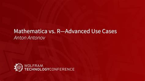 Mathematica Vs Radvanced Use Cases Youtube