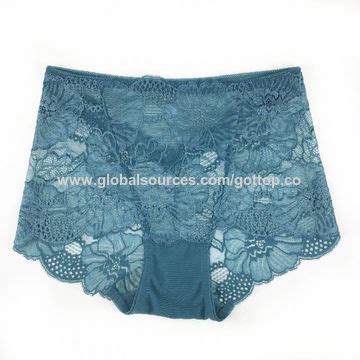 Grace Ladies Sexy High Waisted Lace Pantiesfashion Mature Women
