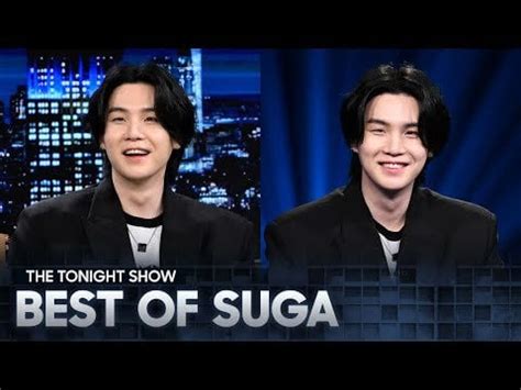 The Tonight Show The Best Of Bts Suga On The Tonight Show Starring