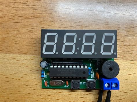 Compact USB Clock Buildlog