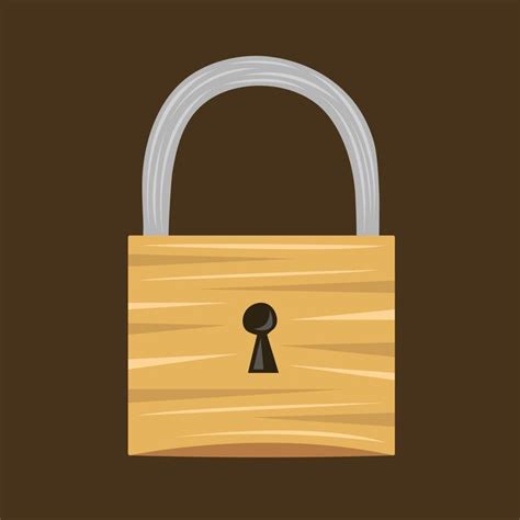 Premium Vector Security Lock Illustration