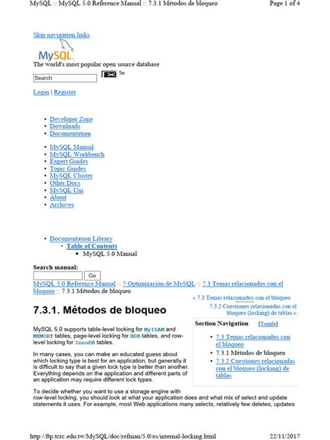 Lock Tables Pdf My Sql Data Management Software