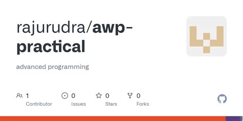 Github Rajurudraawp Practical Advanced Programming