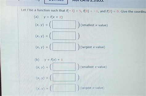Solved F Be A Function Such That F F And Chegg Com