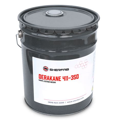 Derakane Momentum™ 411 350 Vinyl Ester Resin 5 Gallon Pail