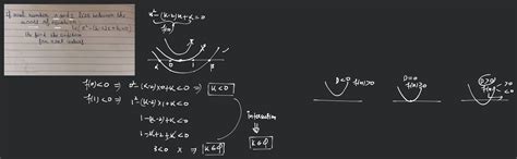 if real number 0 and 1 lies between the roots of equation rightarrow lef