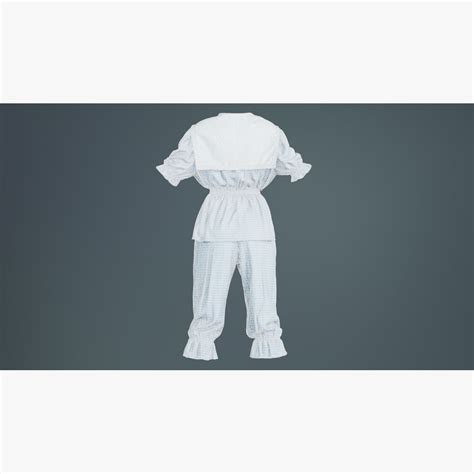 Women Stripey Swimsuit 3d Model Download Sportswear On