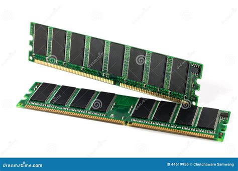 A Shot Of Two DDR RAM Sticks Stock Photo Image Of Random Stick