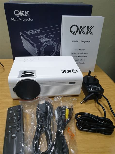 Qkk LED Projector AK TV Home Appliances TV Entertainment Projectors On Carousell