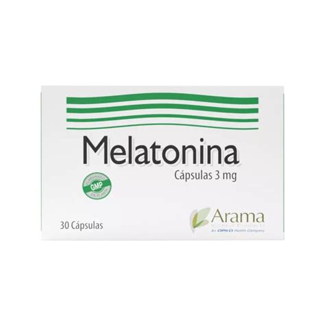 Melatonina 3 Mg 30 Capsulas Farmamedica