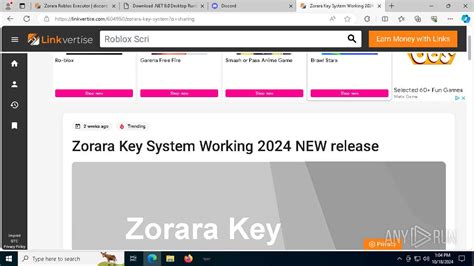 Malware Analysis 604950zorara Roblox Executor