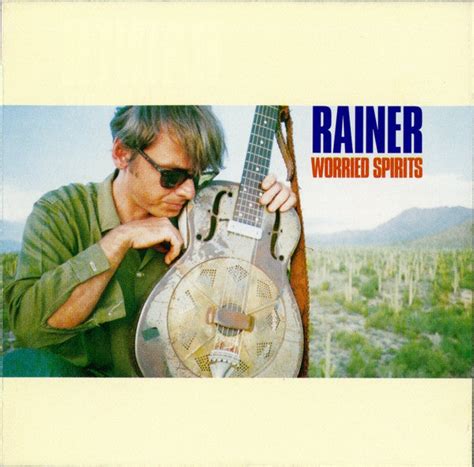 Used Cd Rainer Worried Spirits Encore Records Ltd