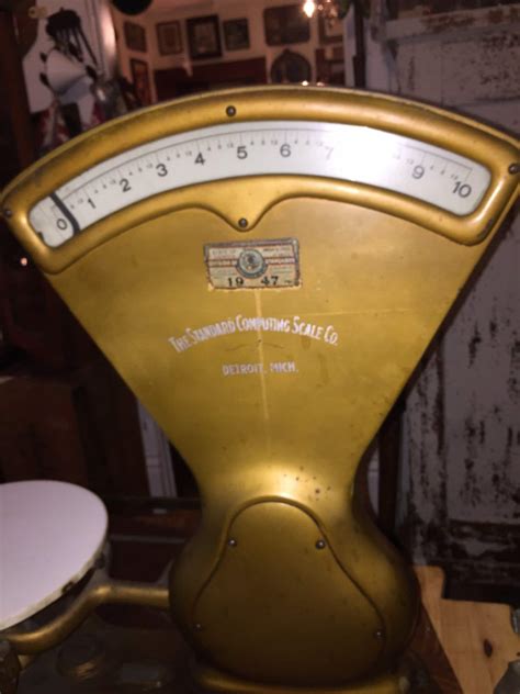 The Standard Computing Scale Co Antiquevintage Scale 10 Lb Original The Standard Computing Scale Co Antiquevintage Scale 10 Lb Original